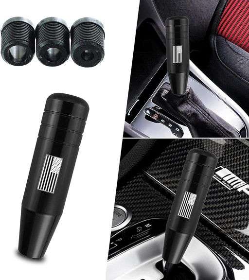 Pack-1 Car Gear Stick Shifter Knobs, 5.1" Stylish American Flag Gear ...