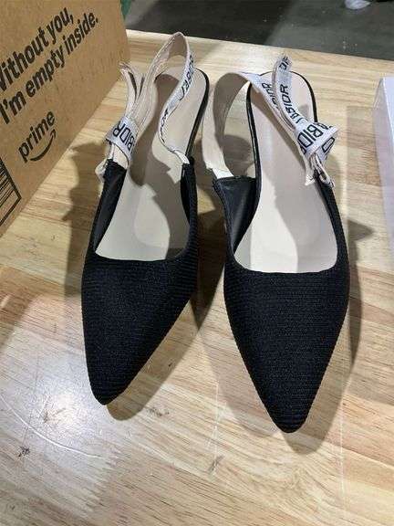 Bopchk Breathable Air Mesh High Heels Shoes Women Pointed Toe ...