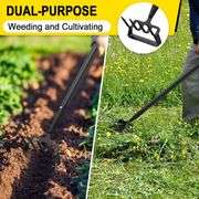 Garden Hoe, Heavy Duty Hula Hoe Garden Tool for Weeding, 62 Inch ...