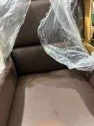 Duke Office Chair Brown - Matthews Auctioneers