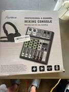 Asmuse Audio Mixer, Professional Sound Board Console System Interface 4 ...