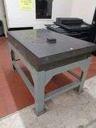1 -GRANITE TABLE - Matthews Auctioneers