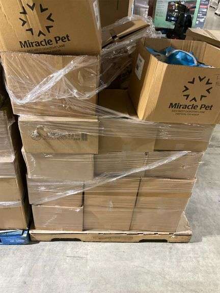 Pallet Of Pet Food - Matthews Auctioneers