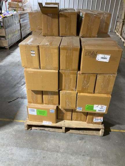 Pallet Of Green marble wine chilling buckets - Matthews Auctioneers