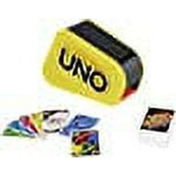 Mattel Games Uno Attack Mega Hit Card Matching Game with Random-Action ...