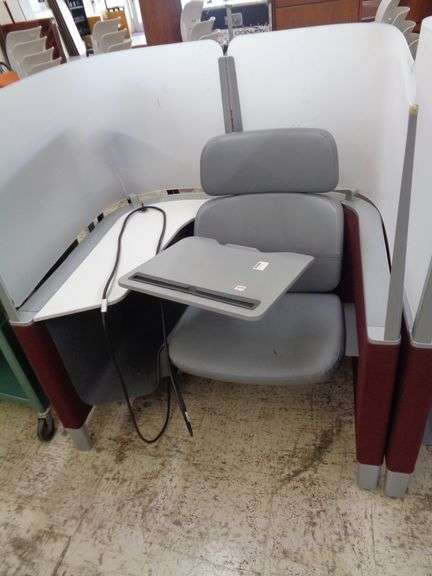 1 -INDIVIDUAL STUDY BOOTH - Matthews Auctioneers