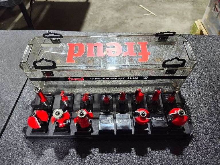 Freud Router Bit Set 13 pc - Matthews Auctioneers