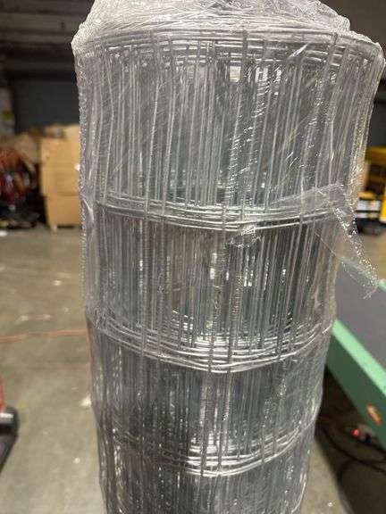Welded Wire Mesh 6 ft. X 50 ft. Utility Fence, 2 in. X 4 in ...