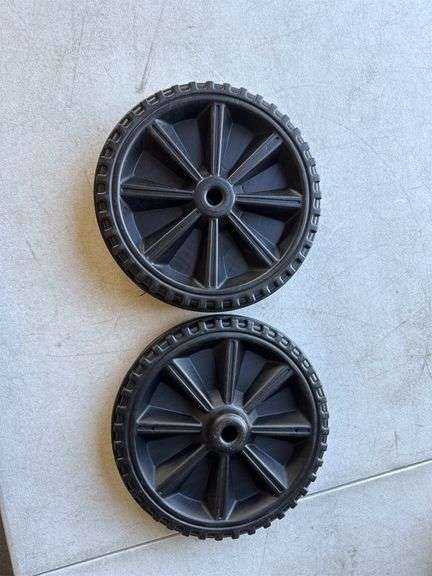 Lot of 2 Plastic Tires - Matthews Auctioneers