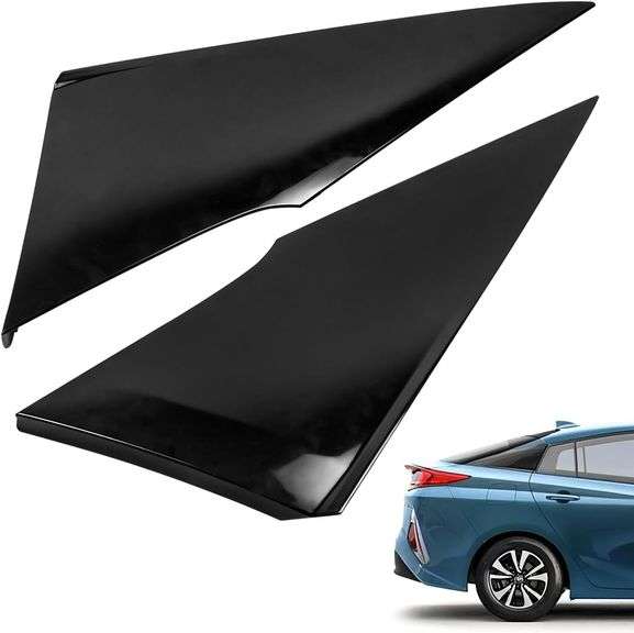 DSISIMO Rear Quarter Molding Cover Side Window Louver Compatible with ...