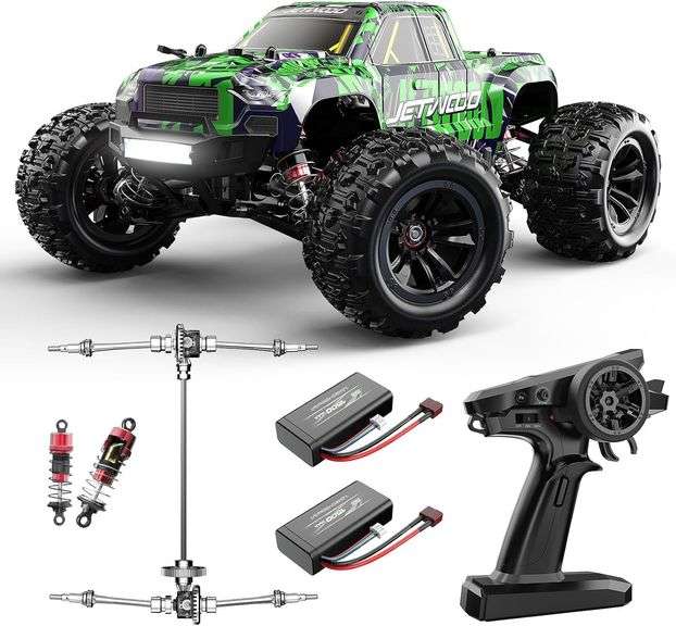 Jetwood x Hyper Go 1/16 Fast Remote Control Car for Adults, Electric 4WD RTR RC Cars, High Speed ...