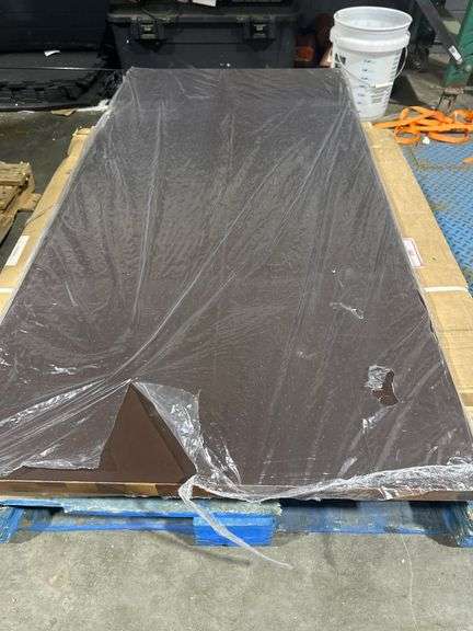 5 ft. L x 30 in. D Finished Engineered Walnut Butcher Block Desktop ...