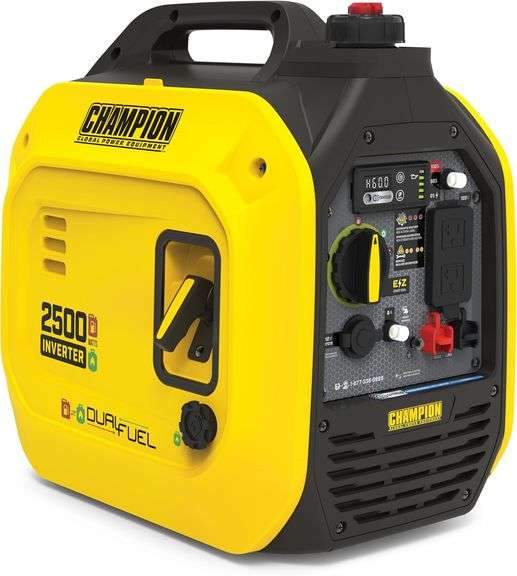 Champion Power Equipment 2500-Watt Dual Fuel Portable Inverter ...