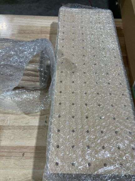 Kigley 6 Pcs Wood Pegboard Drawer Organizer with 48 Pegs Wood Peg Board ...