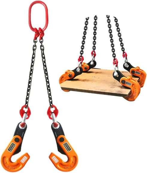 Double Horizontal Plate Lifting Clamp Barrel Drum Lifter Heavy Duty 1T ...