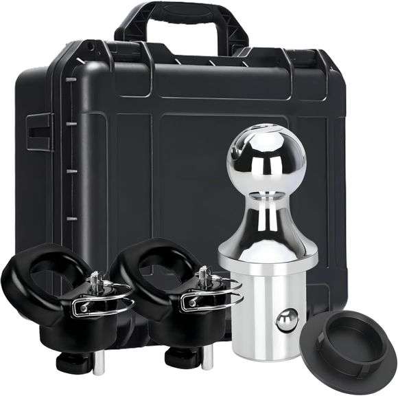 60618 Puck System Gooseneck Hitch Kit with Box, for 2013-2023 Dodge RAM ...