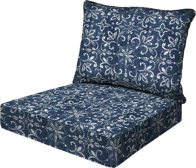 Honeycomb Outdoor Essentials Deep Seat, 24 x 24, Boheme Chair Cushion ...