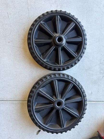 Lot of 2 Plastic Tires - Matthews Auctioneers