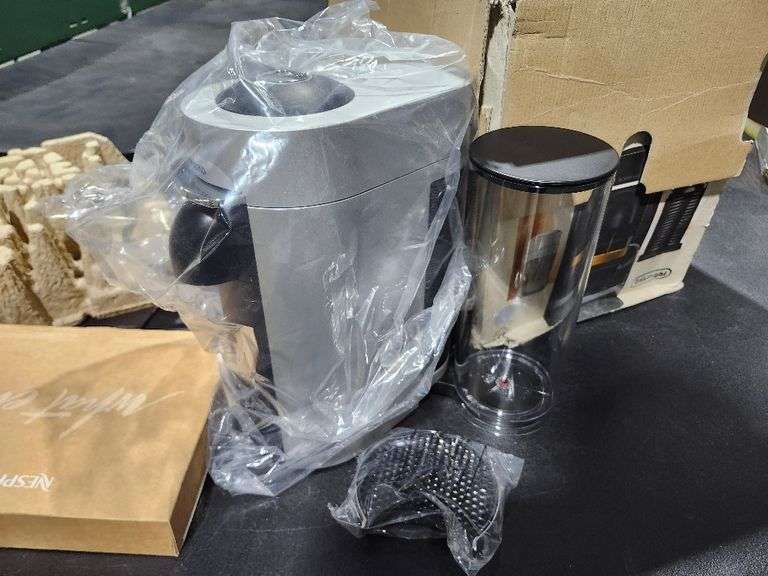 Nespresso Vertuo Plus Coffee and Espresso Maker by De'Longhi, Grey ...