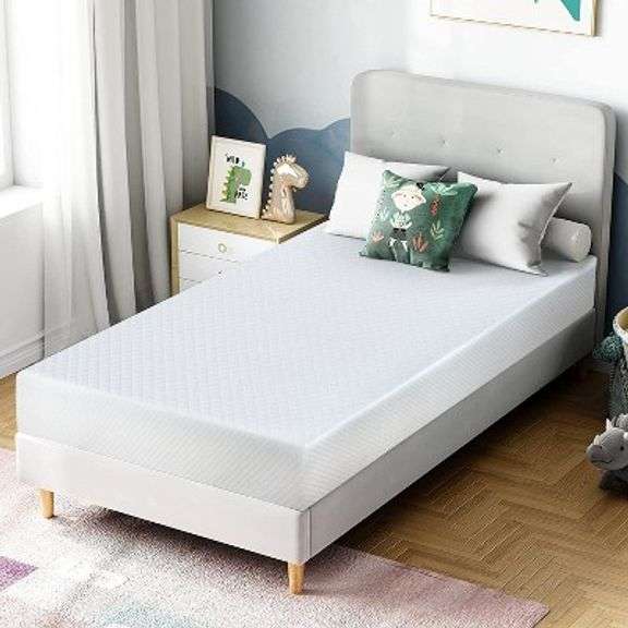 FDW 12 inch Twin Mattress Gel Memory Foam Mattress for Cool Sleep ...