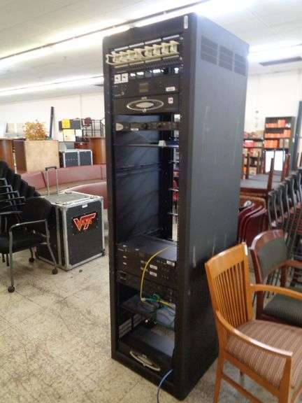 1 AV RACK - Matthews Auctioneers