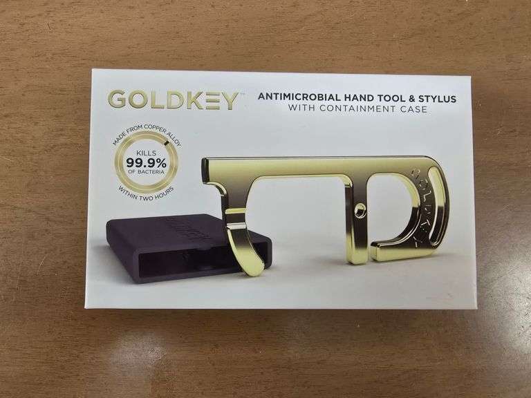 Goldkey Antimicrobial Hand Tool and Stylus - Matthews Auctioneers