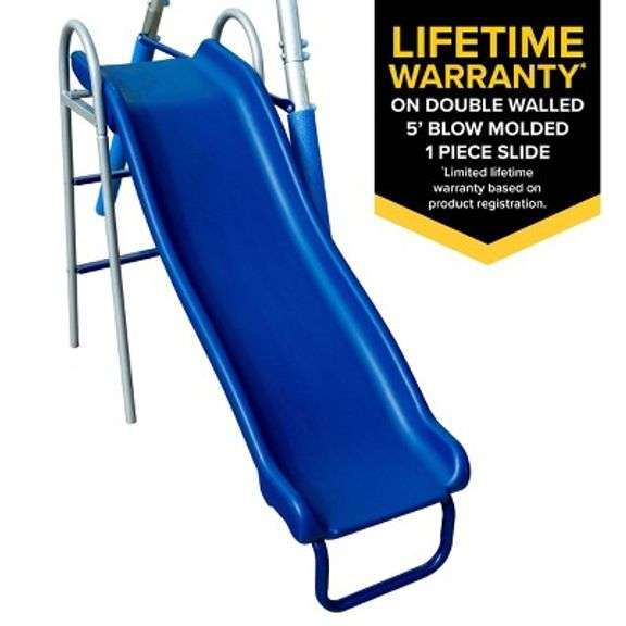 Sportspower Taylor Galvanized Metal with Blow Molded Standing Swing and ...