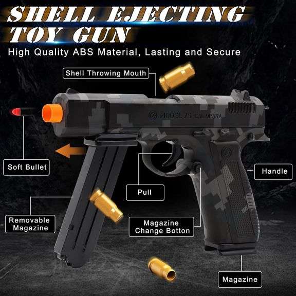 Toy Pistol Guns Toys for 8 9 10 11 12 13+ Year Old Boys Kids, Sports ...