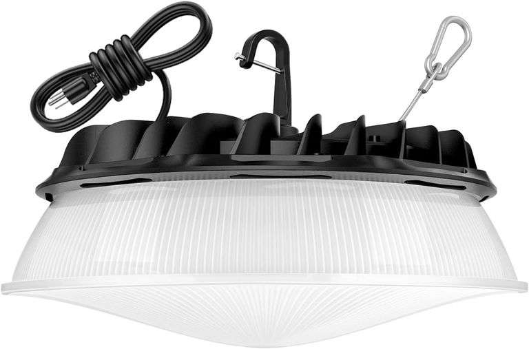 155W UFO LED High Bay Light with Reflector 22,500lm 5000K LED High Bay ...
