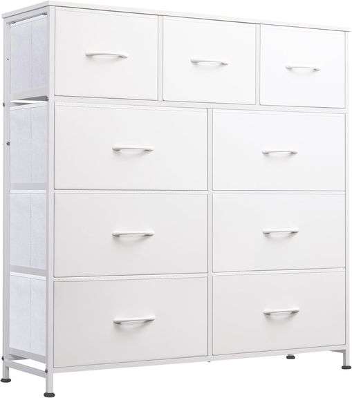 WLIVE 9-Drawer Dresser, Fabric Storage Tower for Bedroom, Hallway ...