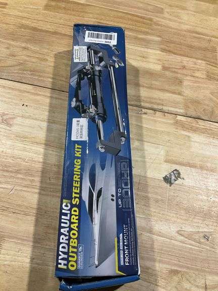 HC5345-3 Front Mount Outboard Hydraulic Steering Cylinder Kit with Two ...