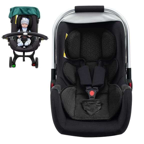 Infant Insert for Doona, Thickened Baby Car Seat Head & Body Support ...