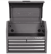 Tool Storage 27 in. W Standard Duty Gray Tool Chest Combo - Matthews ...