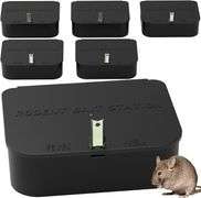 Rat Station Box with 1 Key, Complete Rodent Solution Keeps Rats Away ...
