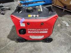 PREDATOR 5000 Watt Dual-Fuel SUPER QUIET Inverter Generator with Remote ...