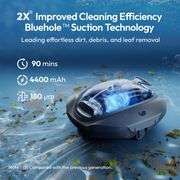 BUBLUE Bubot 300P Pool Vacuum, Cordless Robotic Pool Cleaner with Superior Suction Power ...