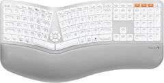 ProtoArc Backlit Bluetooth Ergonomic Keyboard, EK01 Plus Full Size ...