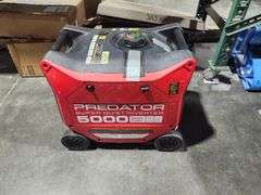 PREDATOR 5000 Watt Dual-Fuel SUPER QUIET Inverter Generator with Remote Start and CO SECURE ...