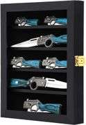 Pocket Knife Display Case Knife Collection Display Box for Wall Folding ...