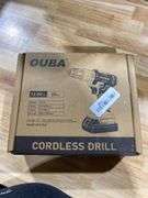 OUBA Cordless Drill Set, 12.8V Lithium Lon Power Drill Cordless with ...