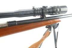 Custom 220 Swift rifle with Bull Barrel, Thumbhole Stock & Mauser ...