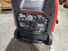 PREDATOR 5000 Watt Dual-Fuel SUPER QUIET Inverter Generator with Remote Start and CO SECURE ...