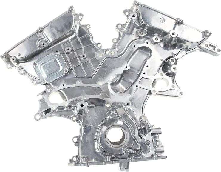 A-Premium Engine Timing Cover with Oil Pump Compatible with Toyota ...