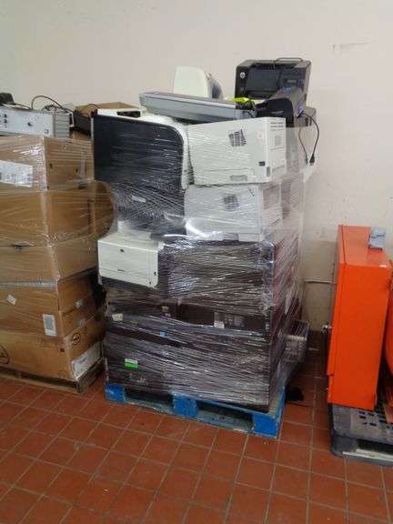 1 -PALLET OF PRINTERS (MUST TAKE ALL) - Matthews Auctioneers