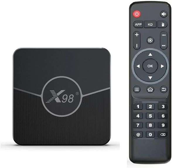 Android 11.0 TV Box,X98 Plus Amlogic S905W2 RAM 4GB ROM 64GB Dual WiFi ...