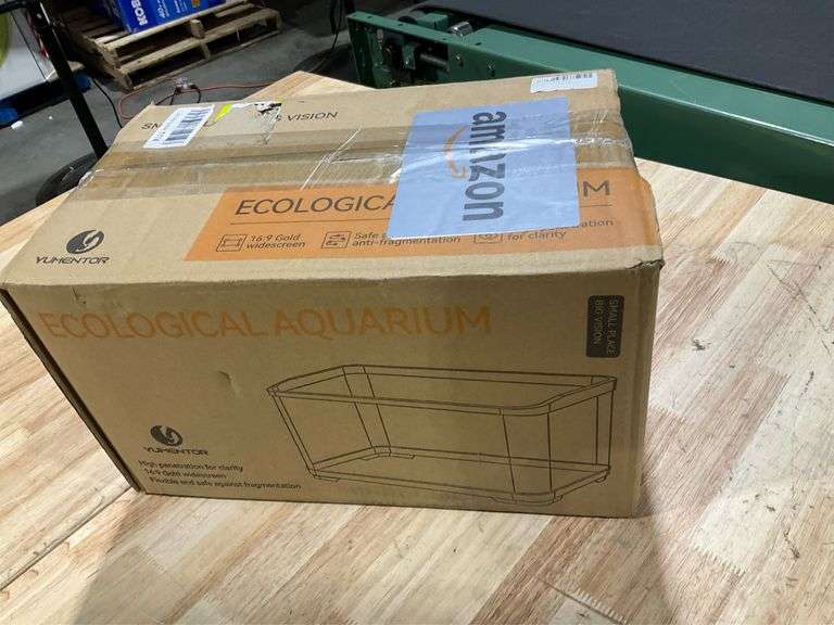 Fish Tank, 3.8 Gallon Aquarium Starter Kit with Self Cleaning Fish Tank ...