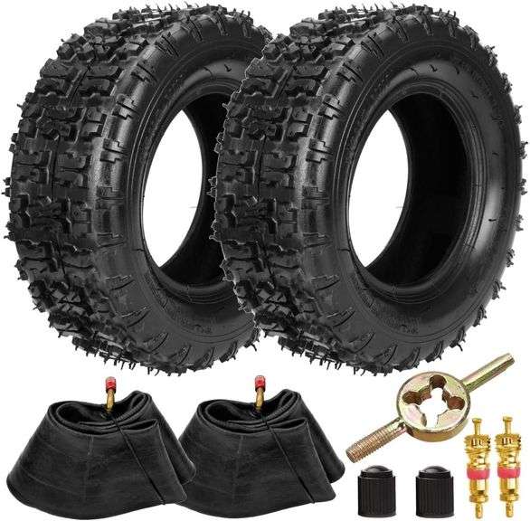 FVRITO 13x5.00-6 Tires and Inner Tube for Razor Dirt Quad Yerf Dog ...