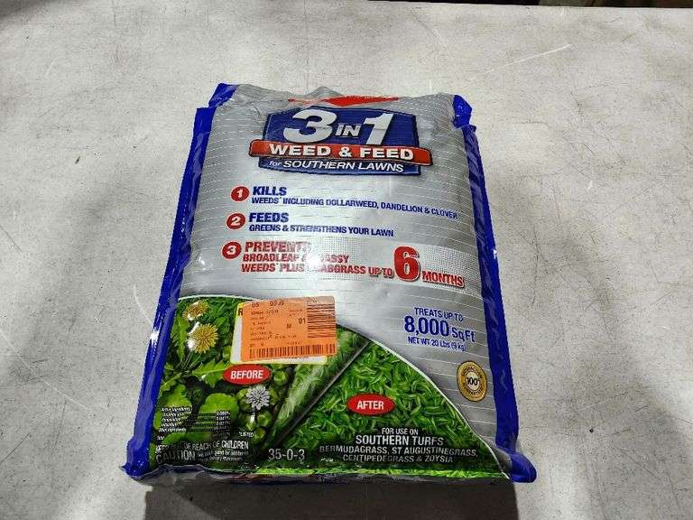 BioAdvanced 3-in-1, Granules, Weed & Feed Lawn Fertilizer For Multiple ...