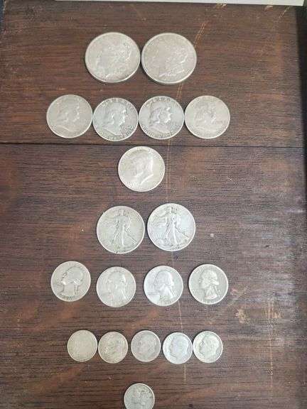 Lot of Silver Coins - Matthews Auctioneers