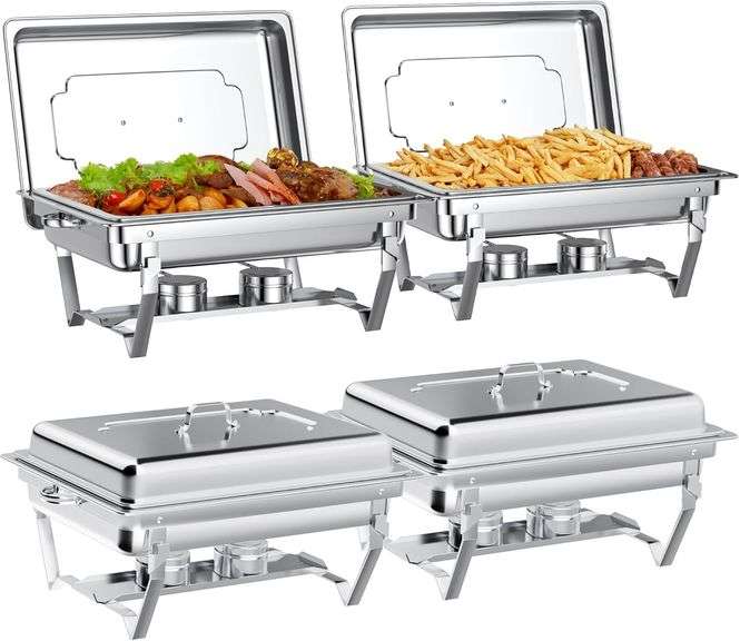 Chafing Dishes for Buffet Set: Chafers for Catering - Chafing Dish ...